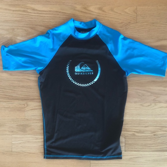 Quiksilver | Shirts | Mens Quicksilver Swim Rash Guard | Poshmark